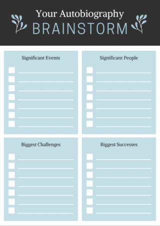 How To Write an Autobiography 2025 (Tips, Templates, & Guide) | Writing ...