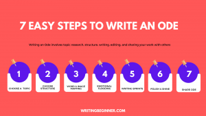How to Write an Ode (Step-by-Step with Examples)
