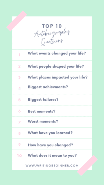 How To Write an Autobiography 2025 (Tips, Templates, & Guide) | Writing ...