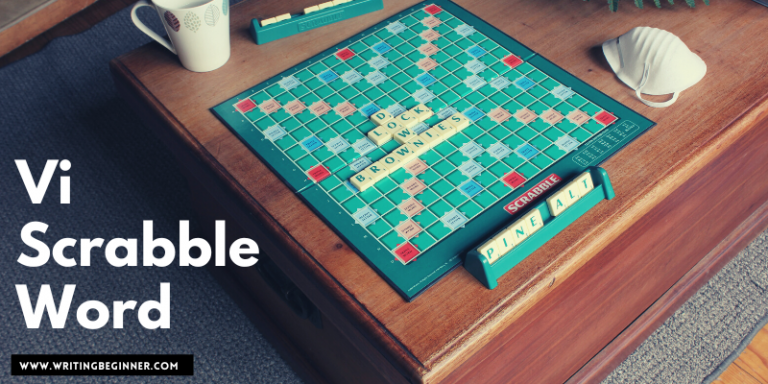 Is Vi a Scrabble Word? (Official Answer + 300 Alternatives) | Writing ...