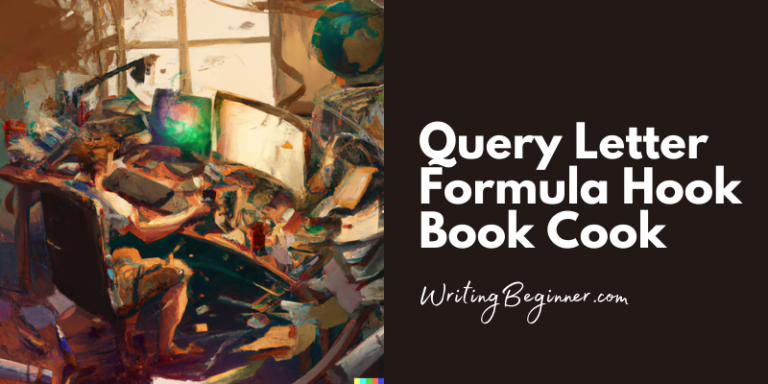 Query Letter Formula Hook Book Cook (Explained) | Writing Beginner