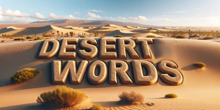 500 Desert Words: An Oasis of Vocabulary | Writing Beginner