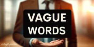 50 Vague Words (Overview, Lists, Examples) - Writing Beginner