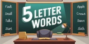 5 Letter Words (Mega List From A-Z) - Writing Beginner
