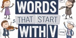 400+ Words That Start With V (Example Sentences) | Writing Beginner